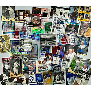 MLB Baseball Mystery Hot Pack - 15 Cards with 4 Rookies/HoFs and 2 Hits - Look for Autos and Relics