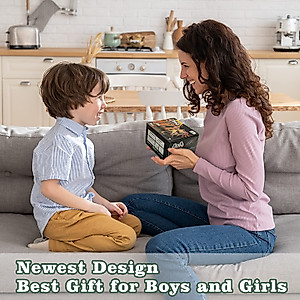 Jaolex Dinosaur Toys Pull Back Car for Kids 6 Pack, Dino Cars Toys Vehicles Monster Truck for Boys Girls, Mini Animal Push Back Cars Dinosaur Games with T Rex for Toddlers Ages 3,4,5,6 7 8 Year Old