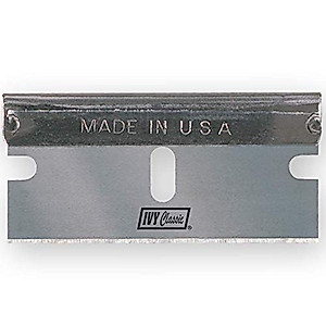 IVY Classic 11182 Single-Edge Razor Blades, USA, 100 Pack