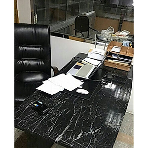 UPREDO Marble Effect Paper Adhesive Granite Look Vinyl Film Countertop Peel Stick Shelf Liners 15.8in by 79in