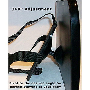 Fun Safe Baby Safety and Comfort Pack, Backseat Mirror for Rear Facing Car Seat and 2 Sunshades