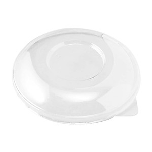 Restaurantware LIDS ONLY: Thermo Tek Lids For 8-12- 16-Ounce Disposable Salad Bowls500 Round Deli Bowl Lids - Bowls Sold Separately Air-Tight Clear Plastic Salad Container Bowl Lids