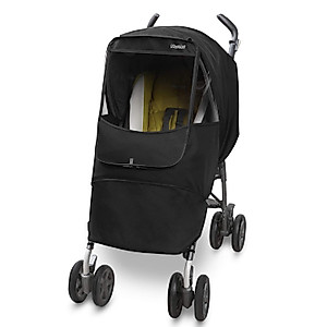 Manito Melange Alpha Stroller Weather Shield (Black)