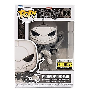 Spider-Man POP Marvel: Venom - Poison Entertainment Earth Exclusive Funko Pop! Vinyl Figure (Bundled with Compatible Pop Box Protector Case), Multicolor, 3.75 inches