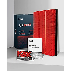 KAX Engine Air Filter, GAF041 (CA9401) Air Filter Replace for Ram1500 2500 3500 Engine Filter, 200% Longer Life