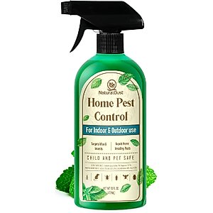 NATURAL OUST Peppermint Oil Mouse Repellent Spray - Roach Ant Spider Bug Insect Killer - Eco Friendly Pest Control to Repel Mice - Humane Repeller Alternative to Trap