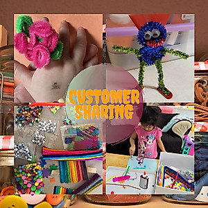 GoodyKing Arts and Crafts Supplies for Kids - 1170Pcs+ Craft Art Supply Kit for Toddlers Kids Craft Supplies & Materials Age 4 5 6 7 8 9 - All in One D.I.Y. Crafting School Supplies (Large)