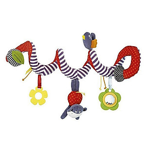 CdyBox Stroller Car Seat Toy for Baby/Cot Spiral Hanging Toy Entertainment BB Travel Activity