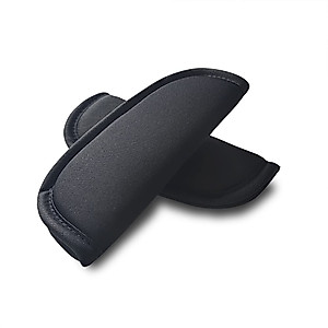 2 Pair Stroller Straps Covers Car Seat Belts Shoulder Pads Suit for Baby Kids (Large)