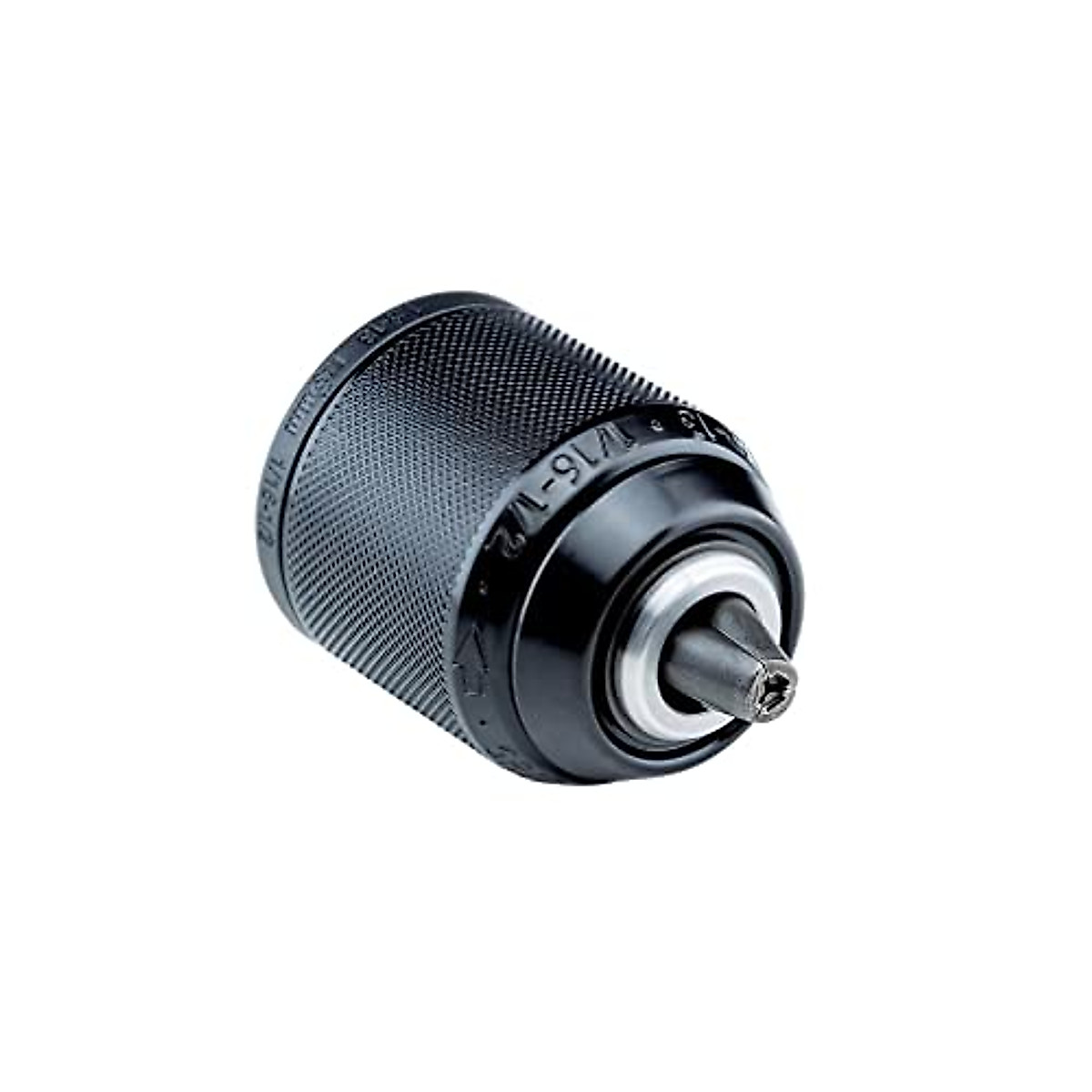 Keyless Drill Chuck Extra50-RV13 Röhm 1322450, for Milwaukee, 1/16"-1/2 Clamping Capacity, 9/16"-18 Mount, Metal, Radial Lock, Through-Hole