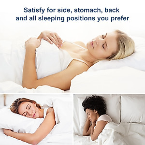 CozyLux Pillows Queen Size Set of 2, Queen Pillows for Sleeping 2 Pack Hotel Quality, Bed Pillows for Side Back and Stomach Sleepers, Down Alternative Luxury Soft Supportive Fluffy Pillows (20x30)