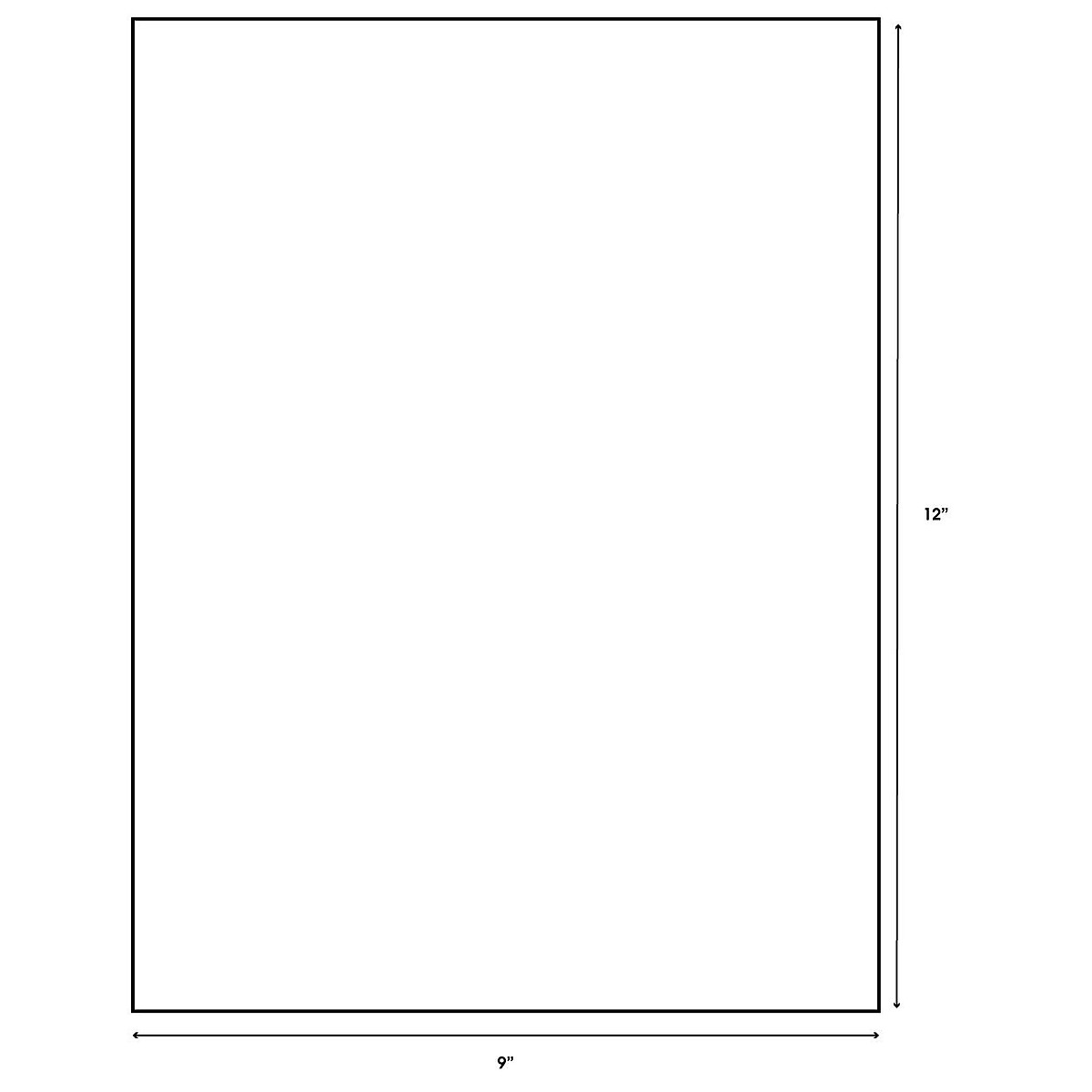 100 9 X 12 Self Seal Security Catalog Envelopes - Designed for Secure Mailing - Securely Holds up to 60 Sheets of Paper with Strong Peel and Seal Flap (100 Envelopes)