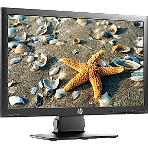 HP P201 LED-Backlit 20 Inch Monitor, Resolution (1600x900), VGA Port and DVI, 16.7 Million Colors, 170 Degree Viewing Angle, 5ms Respond Time, Black (Renewed)