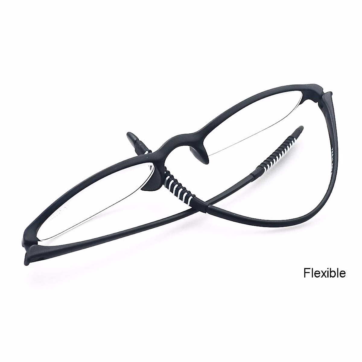 Mcoorn Lightweight Reading Glasses,Flexible(Memory Plastic) Readers, Men and Women