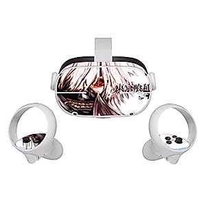 Ghoul Japan Vinyl Skin Sticker Decal Cover for Oculus Quest II Headset and Controllers