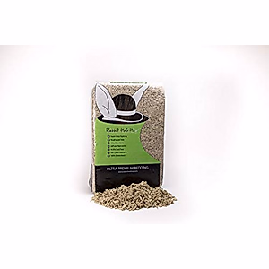 Rabbit Hole Hay Ultra Premium, Food Grade Bedding for Your Small Pet Rabbit, Chinchilla, or Guinea Pig Natural (6.0cuft)