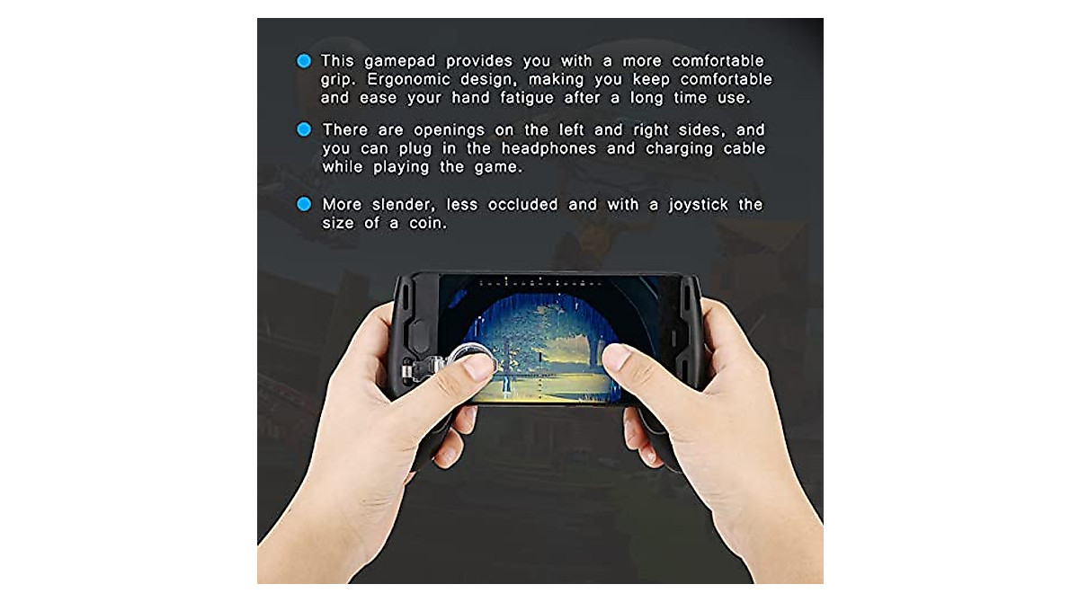 Mobile Gamepad: Ergonomic 3-in-1 Phone Joystick