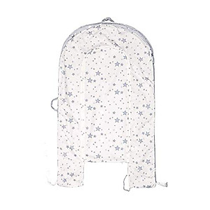 HOUSEYUAN Infant Baby Lounger Replaceable Cover co-Sleeping Newborn Baby Nest Backup Cover Breathable Machine Washable (Blue Star)