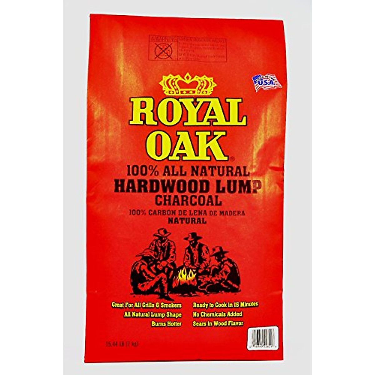 Royal Oak 195228021 15.4# NAT Lump Charcoal, 15.4 lb