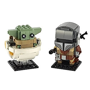 LEGO Star Wars The Armorer's Mandalorian Forge 75319 + Brickheadz Mandalorian & The Child 75317 Exclusive Set