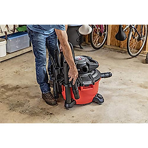 CRAFTSMAN CMXEVBE17606 12 Gallon 6 Peak HP Wet/Dry Vac with Detachable Leaf Blower, Portable Shop Vacuum with Attachments
