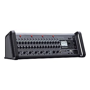 Zoom LiveTrak L-20R Digital Mixer & Multitrack Recorder, Rack Mountable, 20-Input/ 22-Channel SD Card Recorder, 22-in/4-out USB Audio Interface, 6 Customizable Outputs, Wireless iOS Control