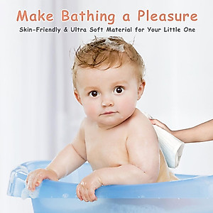 AIDEA Burp Cloths-20"x10", Muslin Burp Cloths for Babies, Highly Absorbent Cotton Burp Cloths, Large Soft Breathable Baby Rags for Boys and Girls, Newborn Essentials, Baby Gifts, White-10 Pack