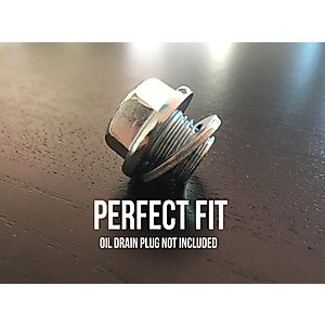 Mission Automotive 20-Pack of Oil Crush Washers/Drain Plug Gaskets Compatible with Honda - Compatible with OEM 94109-14000 - Fits Civic, Accord, CR-V/CRV, Pilot, Odyssey and More