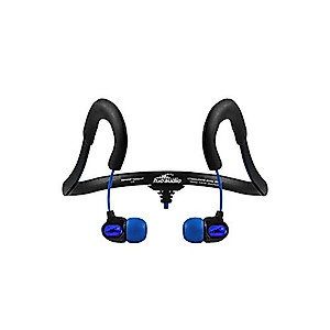 Surge Sportwrap+ IPX8 Waterproof Headphones | Neckband Headphones/in Ear Headphones | Sport Headphones w/ 3.5mm Headphone Jack | Noise Cancelling Headphones w/ 6 Sets of Earplugs & 1 Year Warranty