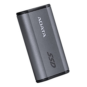 ADATA SE880 1TB - Up to 2000 MB/s- SuperSpeed USB 3.2 Gen 2x2 USB-C External Portable SSD Titanium (AELI-SE880-1TCGY)