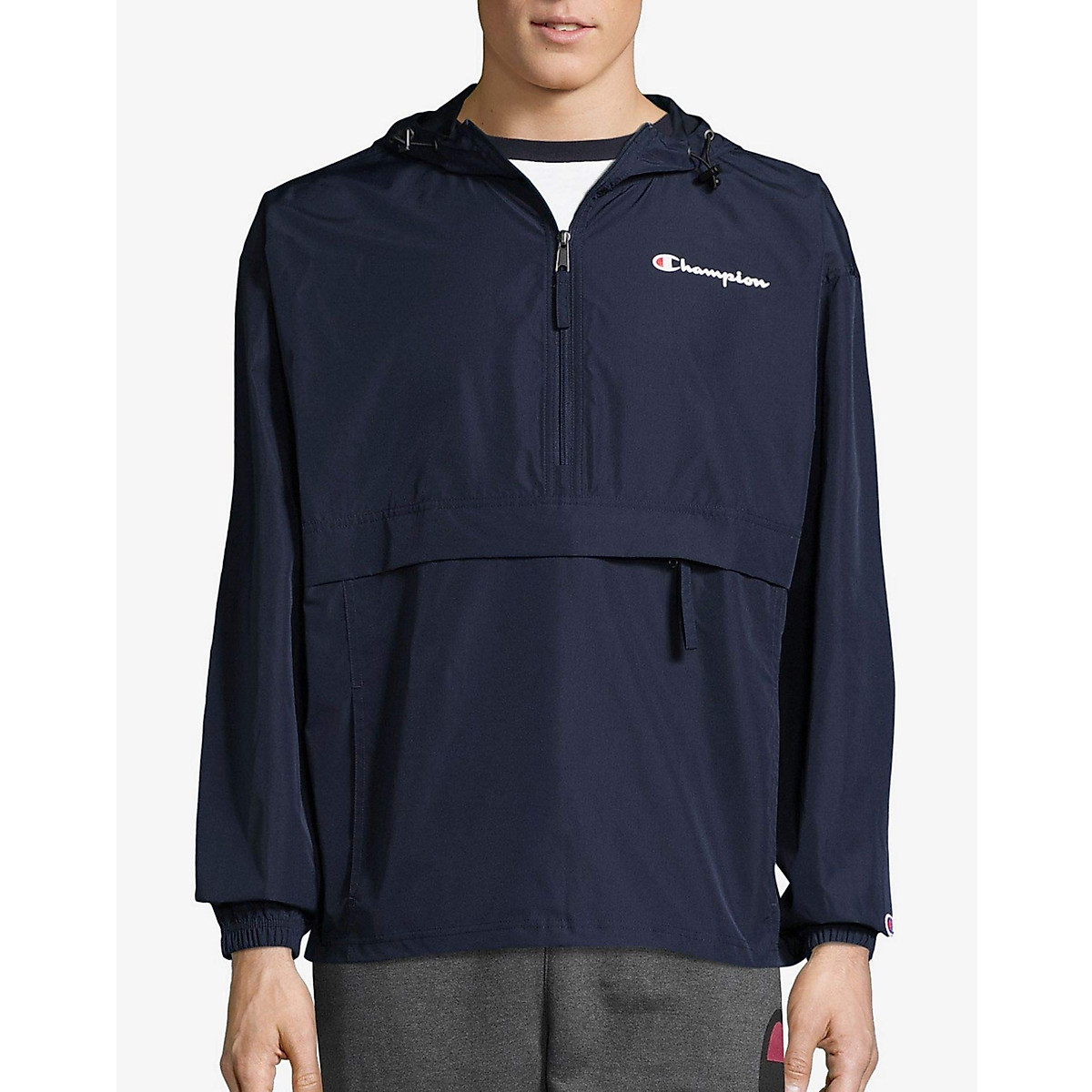 Champion Mens Stadium Packable Jacket, XXL, Camo