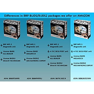 BRP Buds / BUDS2 MPI-3 Diagnostic Scanner Megatech/Mechatronic Expert + 4TEC DESSPOST for CANAM Skidoo SEADOO Lynx