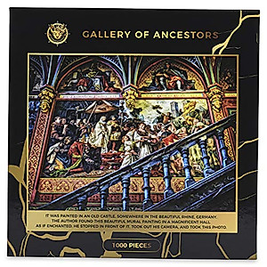 GamEnigma 1000 Piece Jigsaw Puzzle – Gallery of Ancestors Puzzles for Adults – Premium Quality Materials – Includes Poster – Gorgeous Vibrant Colors – Unique Design – Ideal for Framing, Present, Hobby