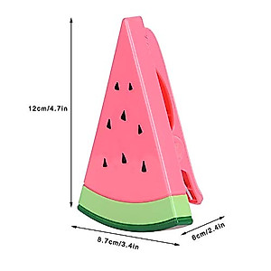 Jinyank Portable Beach Towel Clips Watermelon Shaped Windproof Clothing Clips for Pool Loungers Clothes Quilt Blanket Sunbeds Sun Lounger