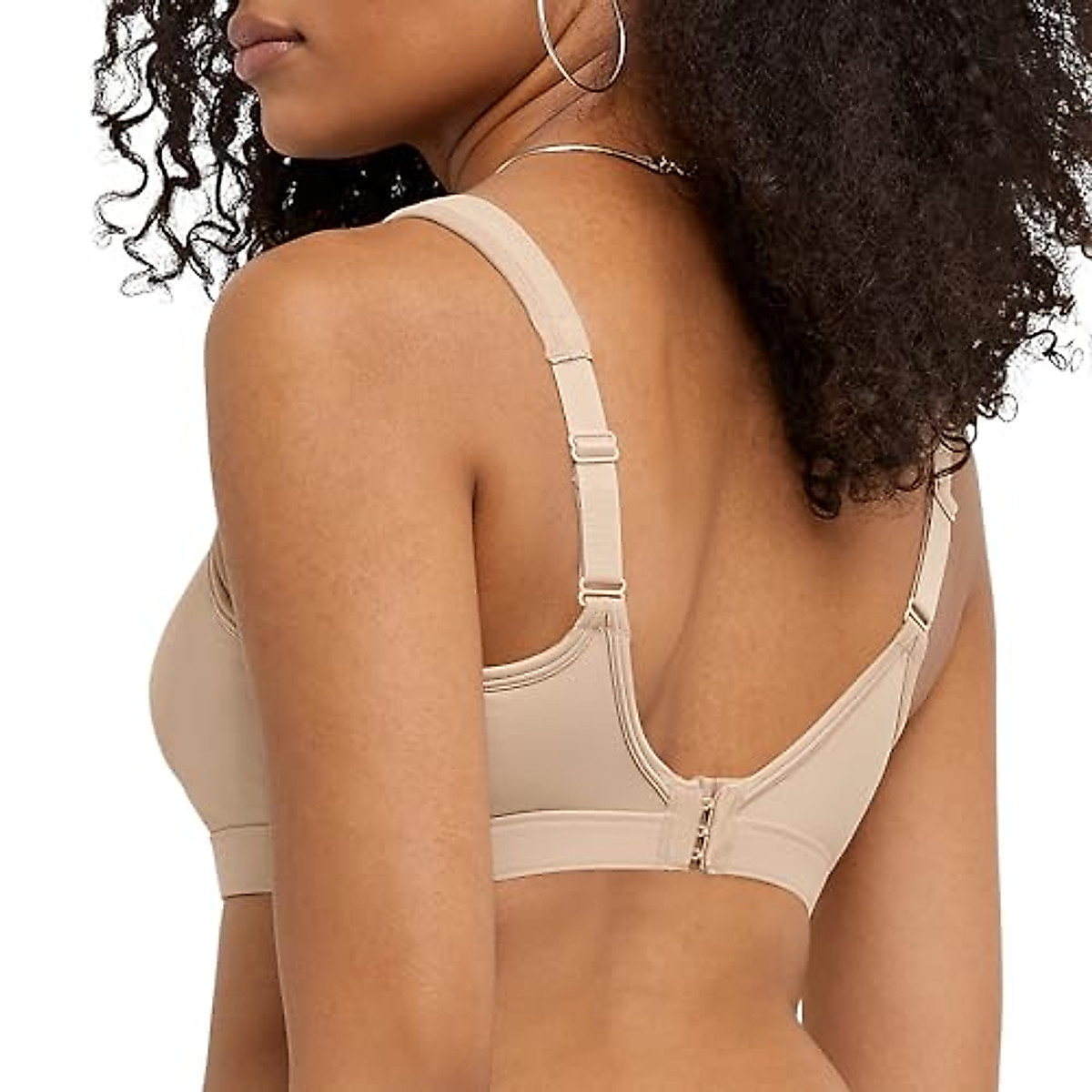 Champion womens Spot Comfort Full Support Sports Bra, Nude, 38DD US