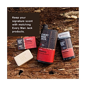 Every Man Jack Body Wash and Shower Gel Cedarwood, 16.9 Ounce