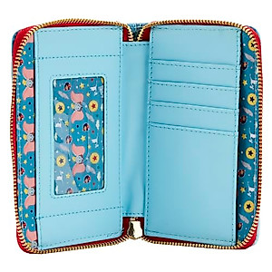 LOUNGEFLY DISNEY DUMBO BOOK SERIES ZIP AROUND WALLET