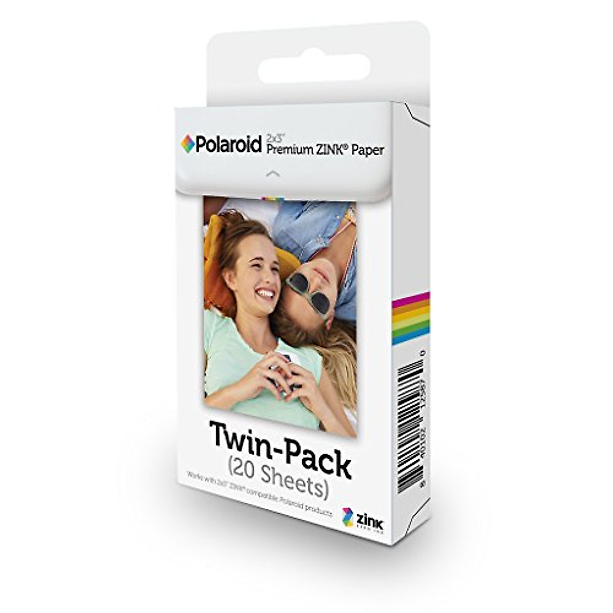 Polaroid ZIP Mobile Printer Gift Bundle + ZINK Paper (20 Sheets) + 9 Unique Colorful Sticker Sets + Pouch + Twin Tip Markers + Hanging Frames + Photo Album + Accessories
