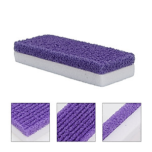 FOMIYES Foot Pumice Foot Exfoliator 4pcs Foot Callous Removers for Feet Pedicure Remover Feet Scrubber Dead Skin Dead Skin Remover for Feet Body Scrubber Treatment Pu Frosted Stone Pumice