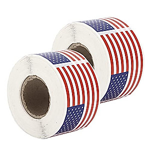 Flag Stickers, Envelope Stickers Stickers for Packages for Packages for Envelope for Sealing for Adhesive Labels