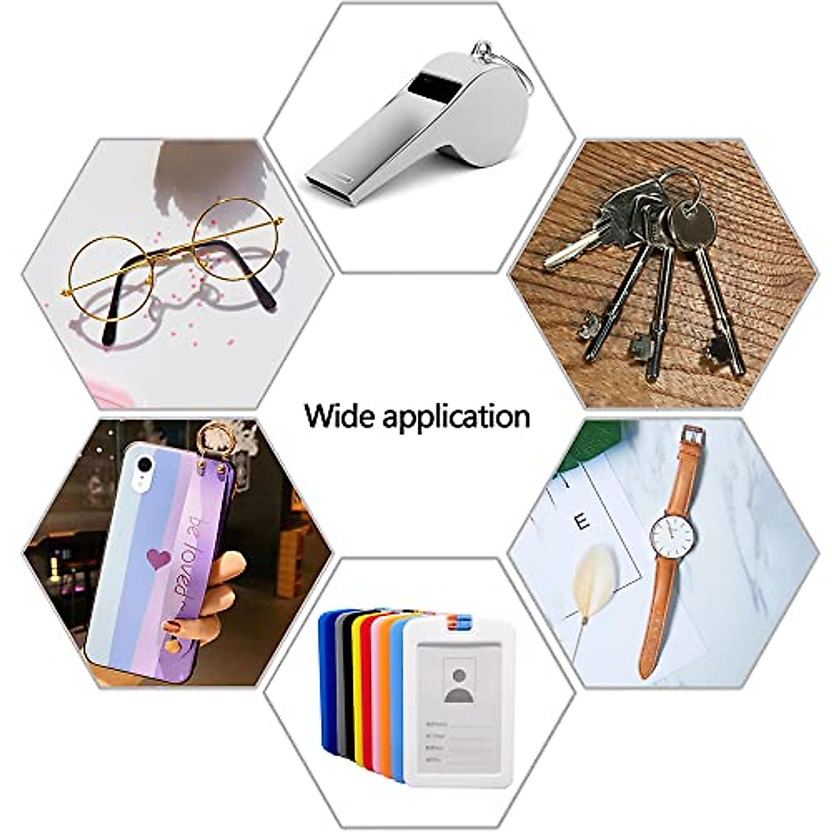 POPLOPP Wrist Lanyard for Keys, Durable Keychain Wristlet for Women Men, Cute Key Chains Strap for Car Keys, ID Holder, Wallet