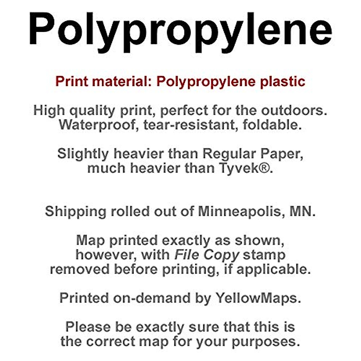 YellowMaps Buckeystown MD topo map, 1:24000 Scale, 7.5 X 7.5 Minute, Historical, 1952, Updated 1986, 26.7 x 22 in - Polypropylene