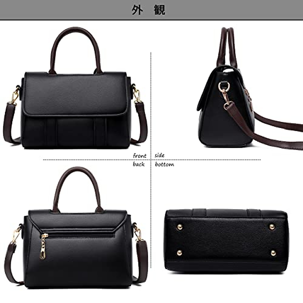 FSD.WG Small Quilted Crossbody Bag,Leather Ladies Shoulder Purses, Classic Satchel Handbag,Phone Wallet Purse for Women