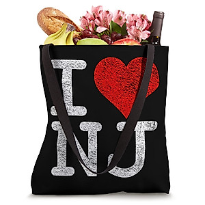 I LOVE NEW JERSEY I HEART NJ Tote Bag