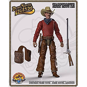 Dime Novel Legends 1/18 Scale (4" Tall) Old west Action Figure Sharpshooter