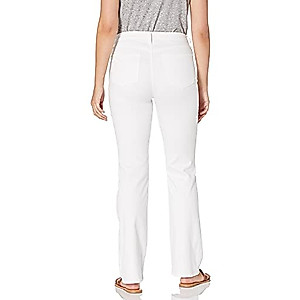 NYDJ womens Barbara Boot-cut Jeans, Optic White, 12 US