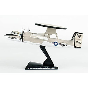 Daron Worldwide Trading Postage Stamp USN E-2C Hawkeye 1/145 Vaw-116 Sun K Airplane Model