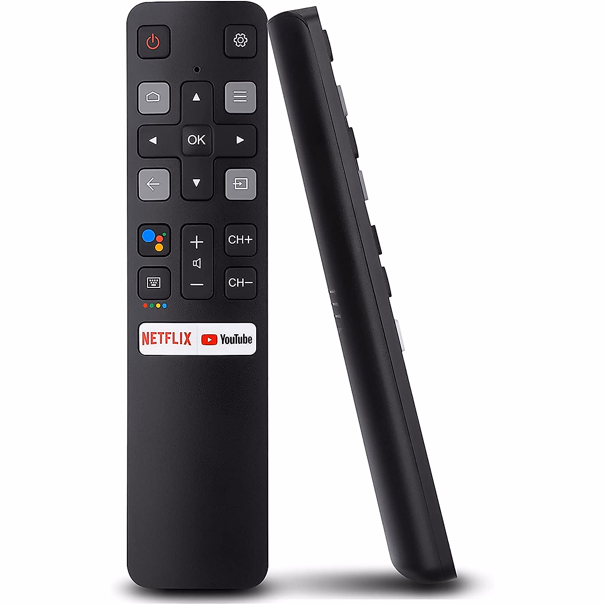 BESIA Universal RC802V Voice Remote for TCL Android TV 40S330 32S330 65Q637 55Q637 55S430 40S334 32S334 70S430 32A325 32A323 43S430 65Q637 55Q637 43S434 50S434 55S434 65S434 75S434 32P30S 50S435