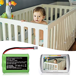 29030 Baby Monitor Replacement Battery,3.6V 800mAh for Summer Infant Wide View 29040 29030 29000 29000A 29000B 29003 29003A 29500 28650 28650A 29600 29630 29890 36004 Handheld Baby Monitor