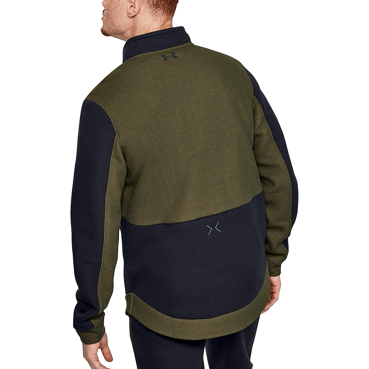 Under Armour Sc30 Warmup Jacket, Guardian Green (315)/Black, Large